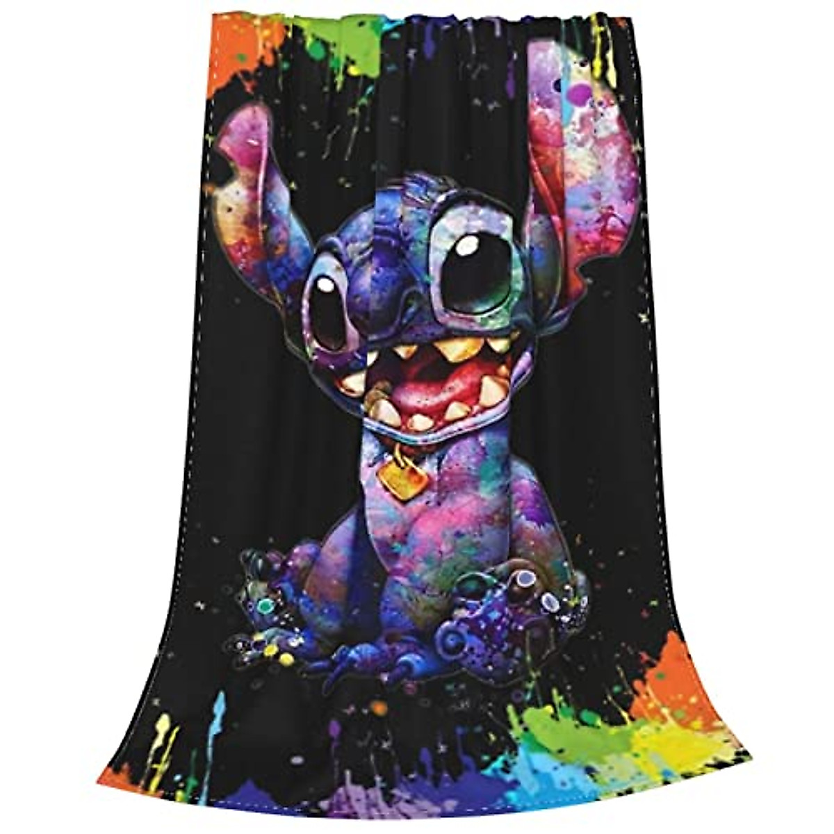 S/M Ultra-Soft Cartoon Throw Blanket Fleece Blanket Comfortable Blankets Soft Cozy Warm Flannel Blankets for Living Room Couch Bed 50 inches X40 inches