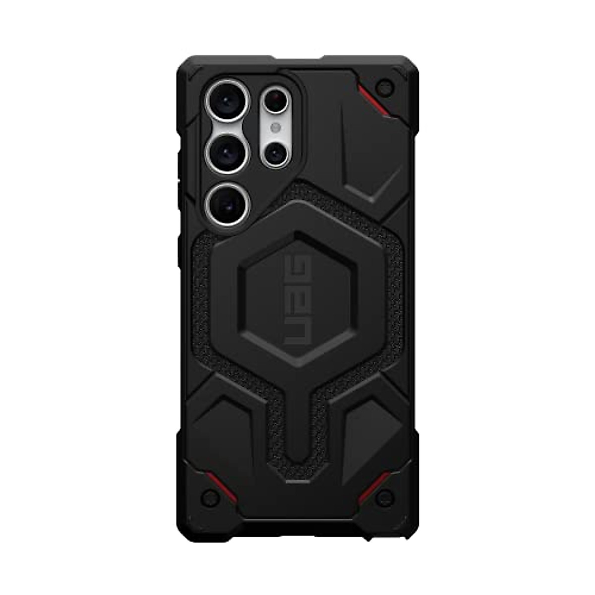 URBAN ARMOR GEAR UAG Designed for Samsung Galaxy S23 Ultra Case 6.8" Monarch Pro Kevlar Black - Premium Rugged Heavy Duty Shockproof Protective Cover Compatible with Magnetic Charging
