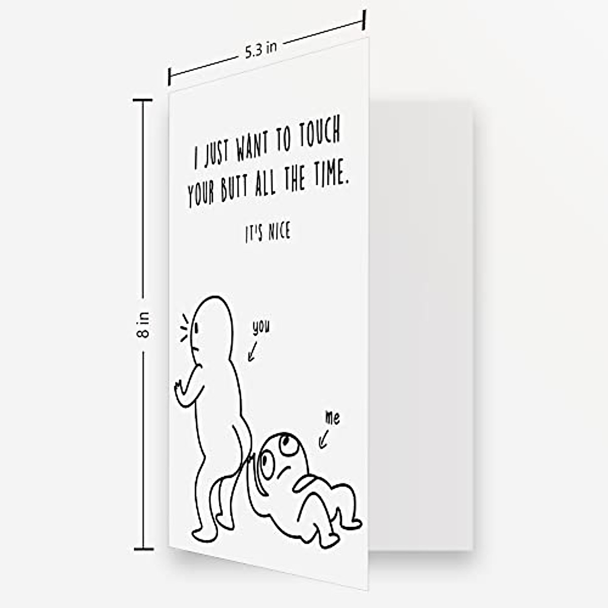 OJsensai Anniversary Card for Couple， Birthday Gift for Boyfriend Girlfriend, Valentines Day Gifts for Her Him, Happy Birthday Card for Husband Wife