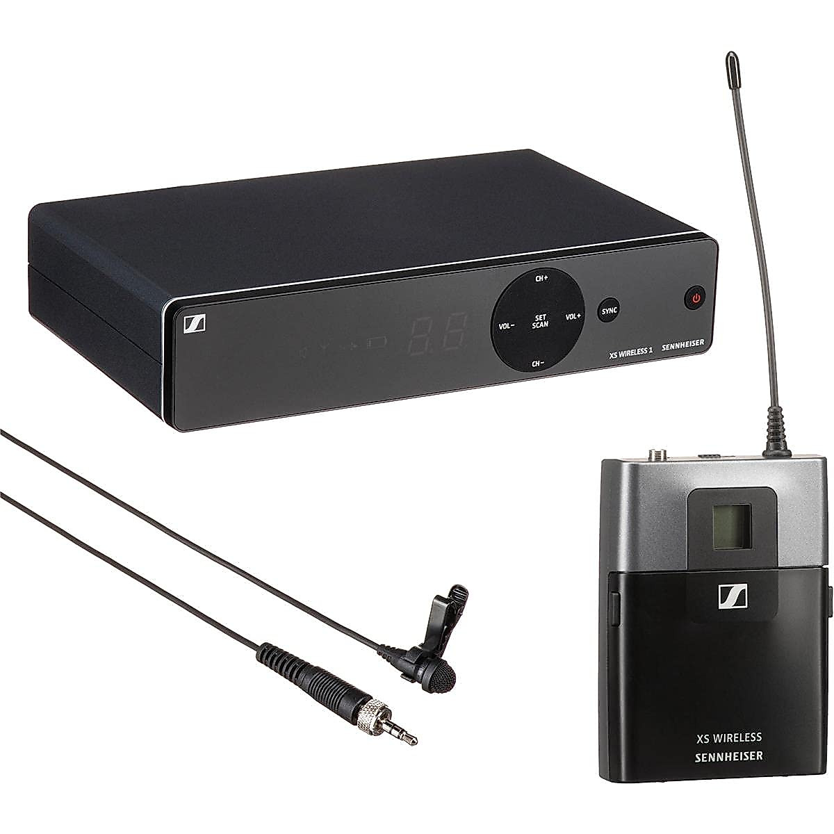 Sennheiser XSW 1-ME2-A Wireless Presentation Microphone, A Range 548-572 MHz,Black