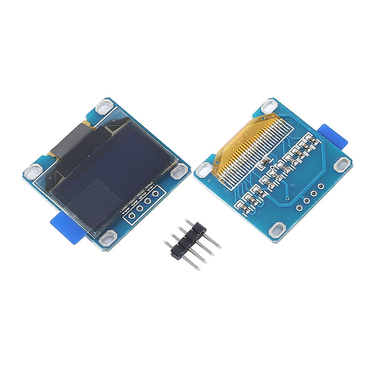 DEVMO 12864 0.96 Inch I2c IIC Serial OLED LCD LED Display Screen Serial Module 128 X 64 Compatible with Ar-duino Display Raspberry PI 51 Msp420 Stim32