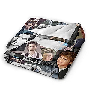 Cozy Fleece Throw Blanket, Ultra-Soft Fuzzy Plush Blanket for All Seasons, Lightweight Warm Blankets Gifts Suit for Home Couch Sofa Or Bed 50''X40'', Black