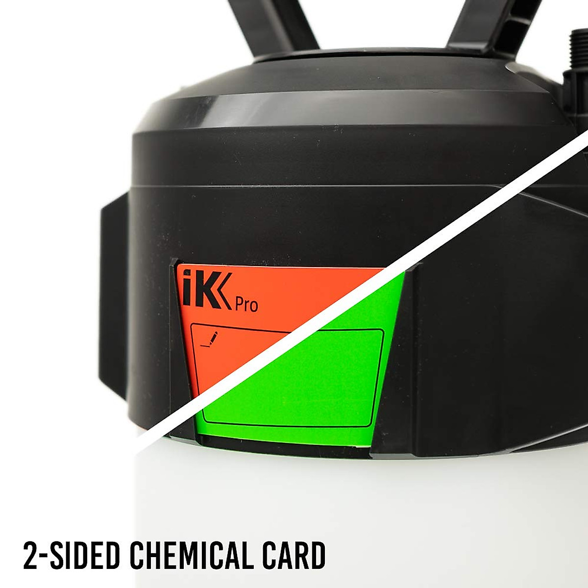 The Rag Company Goizper Group iK Sprayers - Foam Pro 12 Pump Sprayer - Professional Auto Wash, Dry/Wet Foam Spray, Pressure Release Safety Valve, PVC Hoses (6 Liters), Multicolor (IKS-82676+RAG)