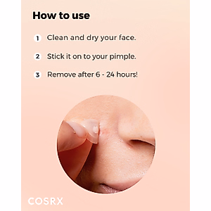 COSRX Master Patch Intensive 36 Patches | Oval-Shaped Hydrocolloid Pimple Patch with Tea Tree Oil | Quick & Easy Blemish, Zit, Spot Treatment | Salicylic Acid & Tea Tree Oil | Korean Skin Care