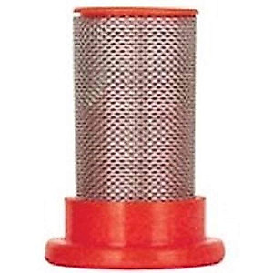 Valley Industries NS-50-CSK 50 Mesh Replacement Broadcast Sprayer Nozzle Strainer-50, 4 Pack, Standard, Red