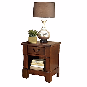 The Aspen Rustic Cherry Night Stand by Home Styles