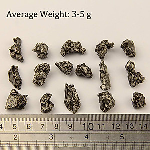 Large Massive Meteorite Specimen, Campo Del Cielo Meteorite with Gift Box, Moon Rock Sample, Astronomy Gifts for Space Fans, Great for Science Classrooms, Rocks, Minerals Collection