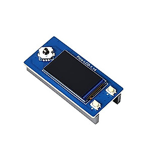 Waveshare 1.14inch LCD Display Module for Raspberry Pi Pico 65K RGB Colors 240×135 Pixels with SPI Interface Embedded ST7789 Driver Using SPI Bus IPS Screen