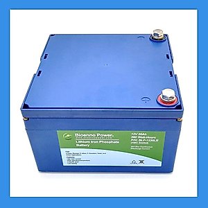 Bioenno Power 12V, 30Ah LFP Battery (ABS, BLF-1230LB)