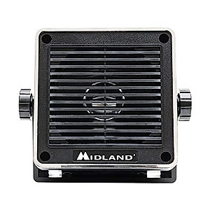 Midland – 21-404C Retro External Speaker – Compatible with CB and MicroMobile Radios – 6 Watts of Power with Swivel Base Bracket