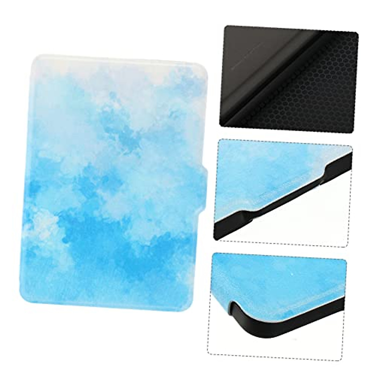 Hemobllo Ebook Case Ereaders Silicone Case E-Reader Ebook Leather Cover Ebook Reader Covers Faux Leather Silicone E-Reader Protective Cover Auto Wake Protective Case E-Reader Case Cartoon