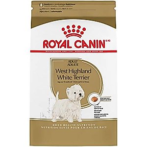 Royal Canin West Highland White Terrier Adult Breed Specific Dry Dog Food, 10 lb bag