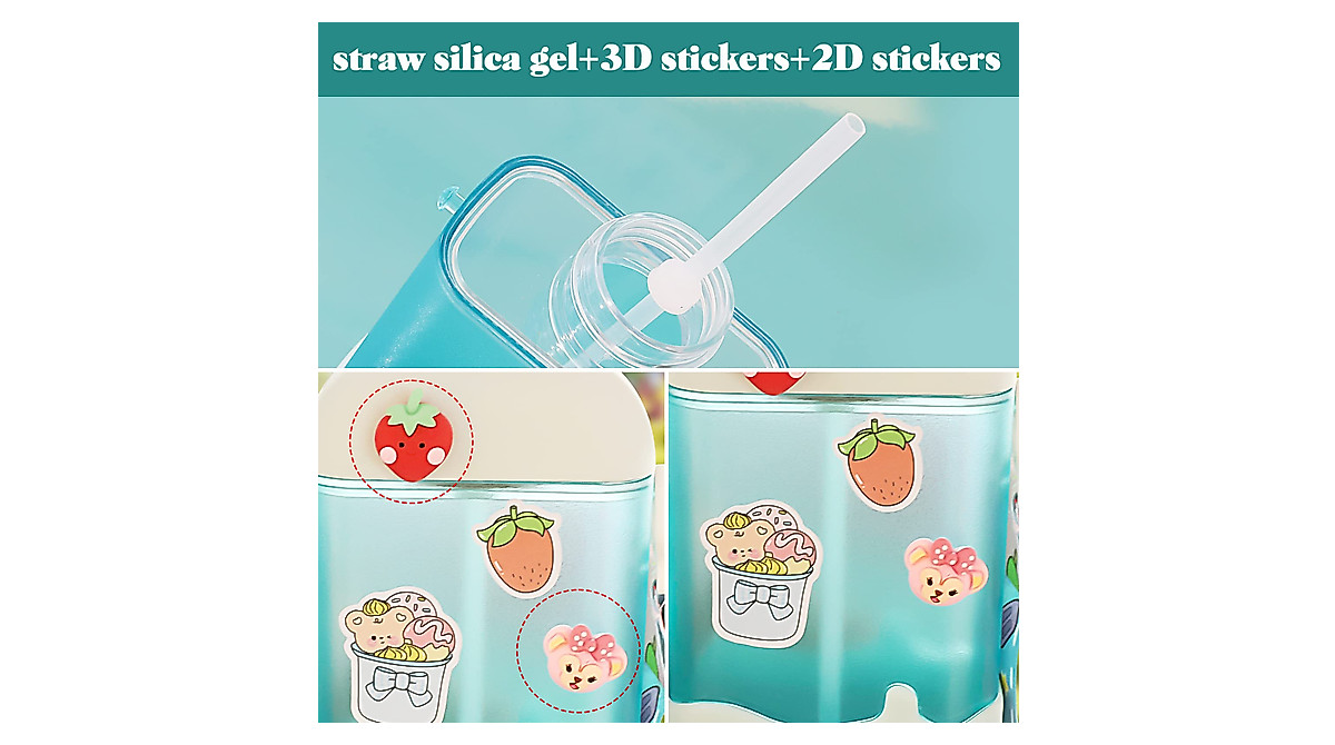 Cute MooLamps Ice Cream Popsicle Drinking Cups