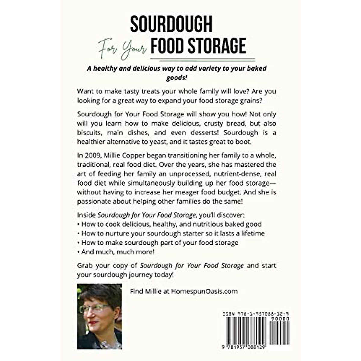 Sourdough For Your Food Storage: Add Nutrition and Variety to Your Baked Goods