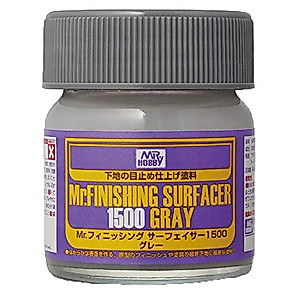 Mr. Finishing Surfacer 1500 Gray Bottle