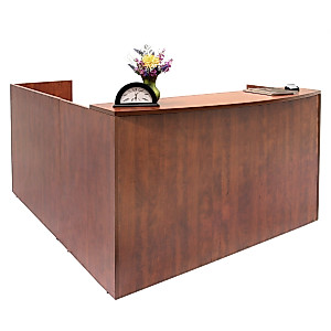 Regency Reception Desk 71" Cherry