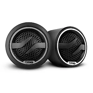 DS18 ZXI-T1 1.7 Inches Pei Dome Car Audio Tweeter with 1" Aluminum Voice Coil 100 Watts Peak 4 Ohms
