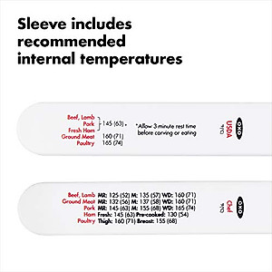 OXO Good Grips Chef's Precision Digital Instant Read Thermometer, Black