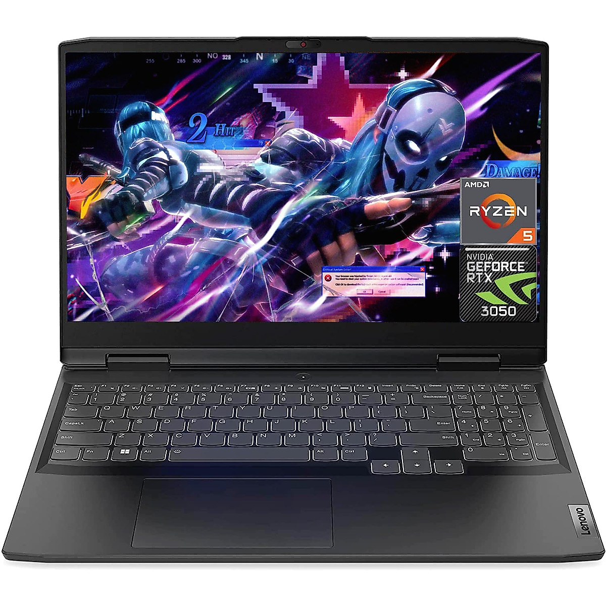 Lenovo 15.6'' IdeaPad Gaming 3 Laptop, 16GB DDR5, 1TB SSD, 15.6 Inch FHD 120Hz Display, AMD Ryzen 5 6600H Processor, NVIDIA GeForce RTX 3050, Wi-Fi 6, Business and Gaming, Windows 11 Home