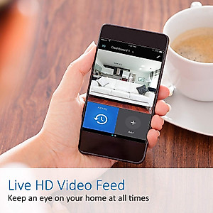 Momentum Axel WiFi Stick Up Security Cloud Cam | Baby Monitoring, Wireless Surveillance, Infrared Night Vision, 2-Way Audio, Live