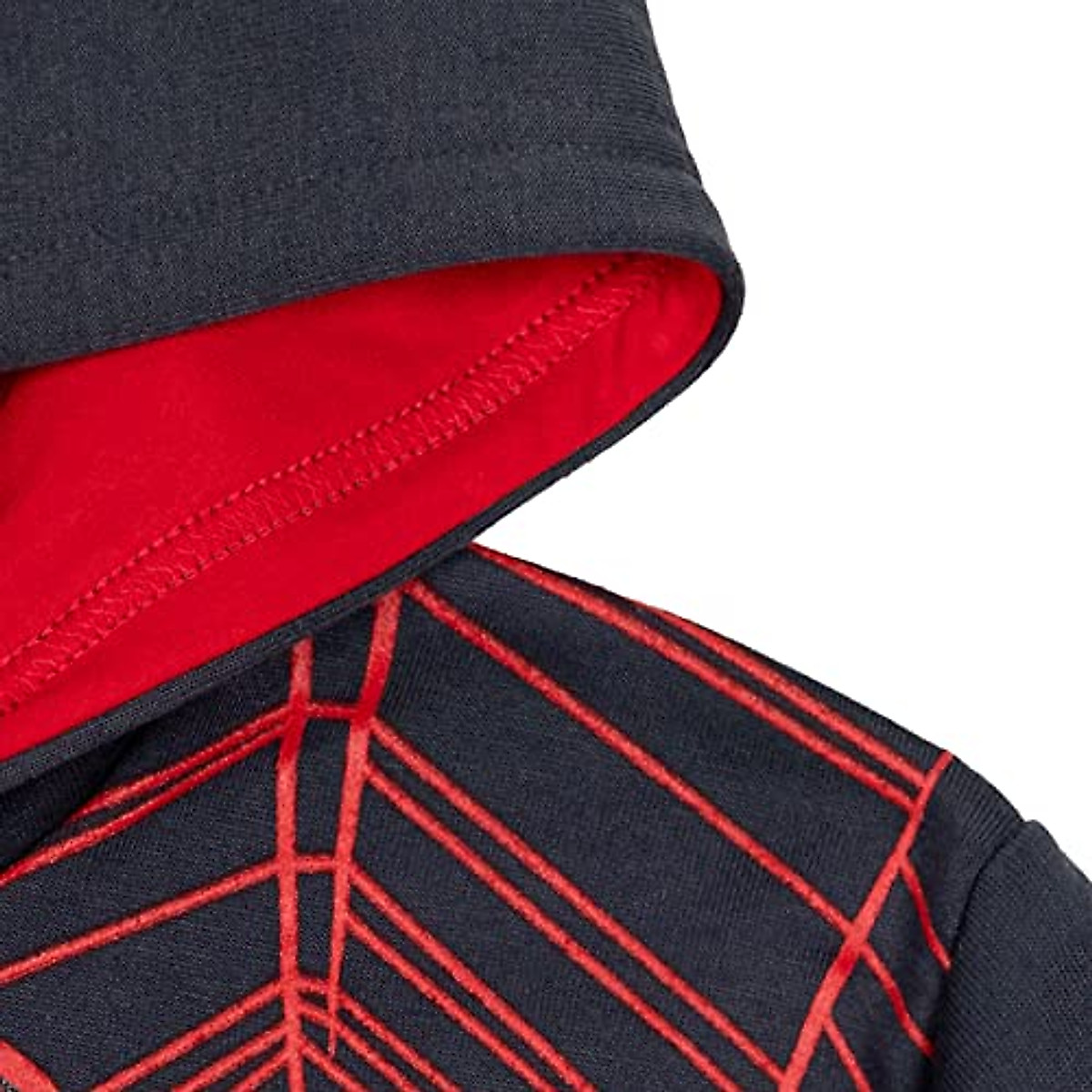 Marvel Spider-Man Miles Morales Little Boys Fleece Pullover Hoodie 6