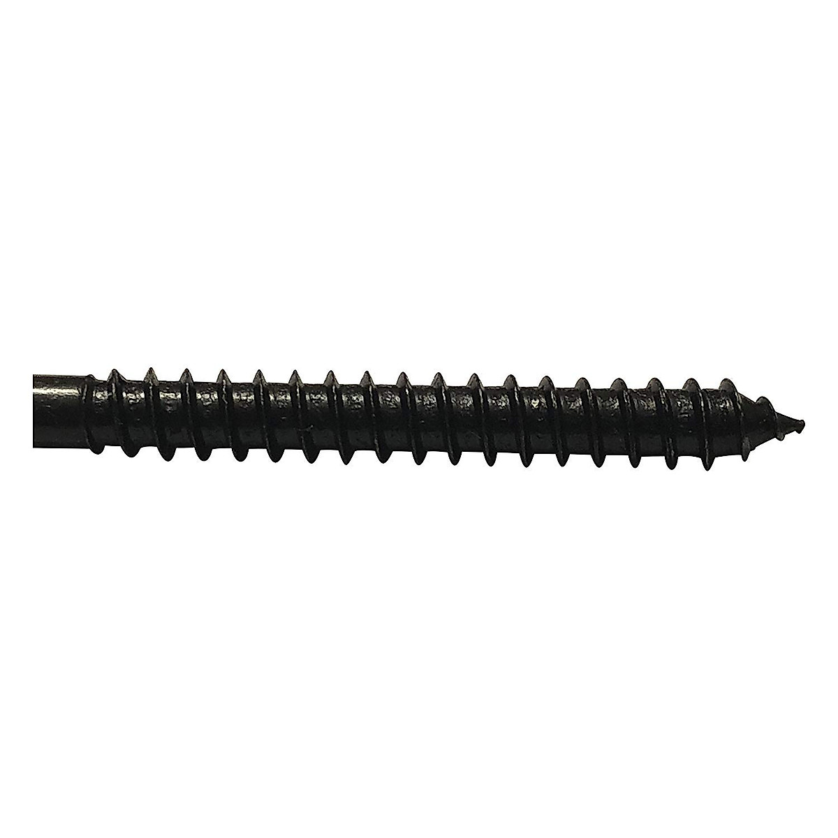 CLAW IT ON HEX LAG Screws (Black) 1/4" X 3" (7.5CM) - 50 Pack Black Hex Lag Screws 50 Pieces PER Box Protective Black Coating to Reduce Rust by Trenzek's