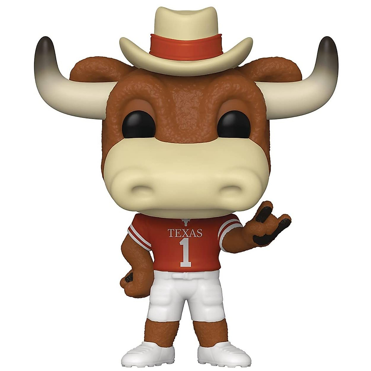 Funko College Mascots: University of Texas - Hook 'Em Pop! Vinyl Figure (Bundled with Compatible Pop Box Protector Case)