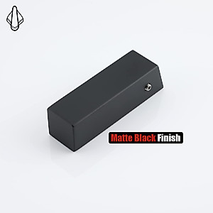 JQK Bathroom Towel Hook Black, 304 Stainless Steel 0.8mm Coat Robe Clothes Hook for Bathroom Kitchen Garage Wall Mounted (Pack of 4), Matte Black, RH220-PB-P4