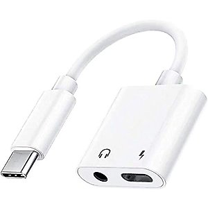 USB C to 3.5mm Jack Headphone Aux Audio Adapter Type C Fast Charging Dongle Converter USBC Earphone Adapter for Google Pixel 4 4XL 3 3XL 2 2XL, iPad Pro 2020 2019 2018, Samsung Note 10/S20 and More