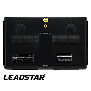 10 Inch Portable Digital ATSC TFT HD Screen Freeview LED TV for Car,Caravan,Camping,Outdoor or Kitchen.Built-in Battery Television/Monitor with Multimedia Player Support USB Card LEADSTAR