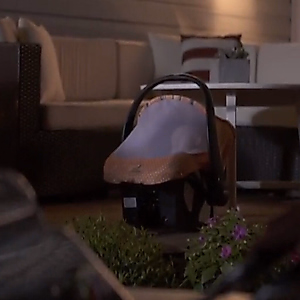 Cozy Cover Sun & Bug Cover (Orange Stripe) - The Industry Leading Infant Carrier Cover Trusted by Over 2 Million Moms Worldwide for Protecting Your Baby from Mosquitos, Insects and The Sun