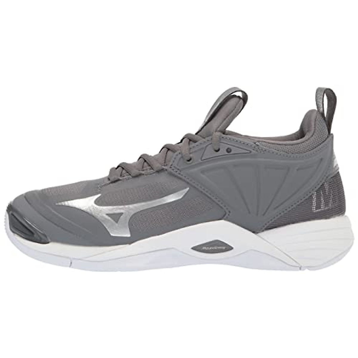 Mizuno Women's Wave Momentum 2 | Women's Indoor Volleyball Shoe | Grey | US Women's 8