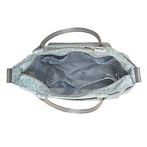 JJ Cole Caprice Diaper Bag, Aqua Radian