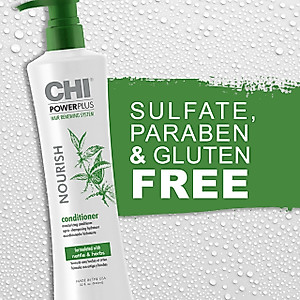 CHI Powerplus Nourish Conditioner Hair Renew System Healthy Scalp, 32 Ounce
