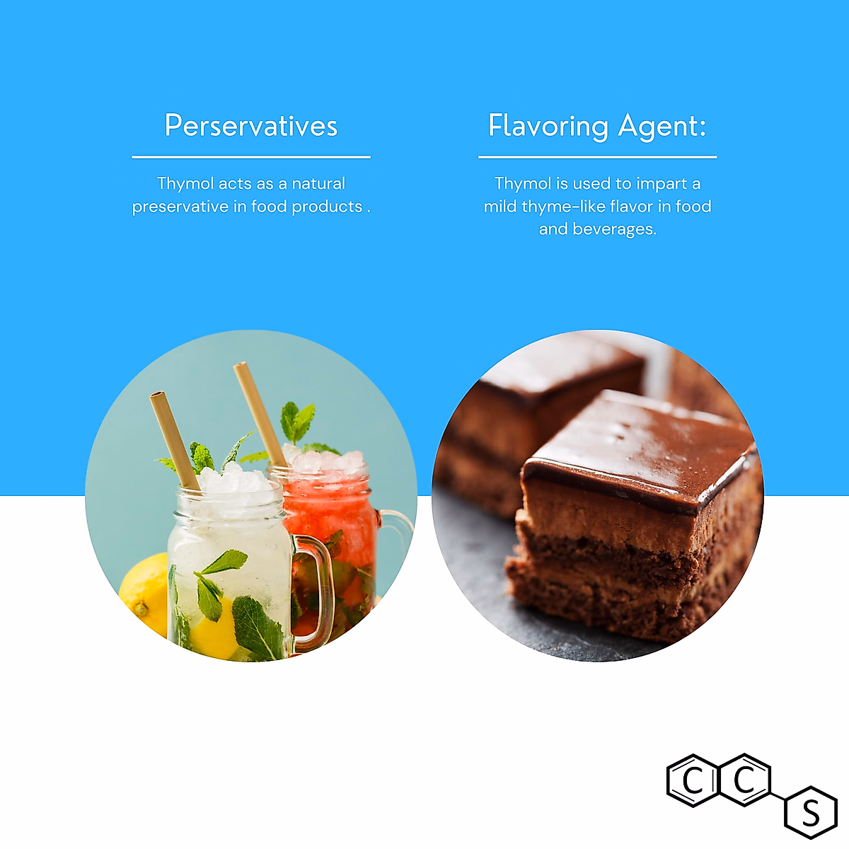 Thymol Crystals High Purity Aroma Compound (100 Grams)