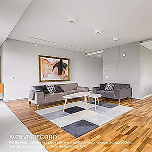Linkind PIR Motion Sensor, Wireless Motion Detector, Zigbee White, for DIY Use with Linkind Home Security System, Automation with Linkind Smart Zigbee LED Lights, LINKIND Hub Required (NOT Included)