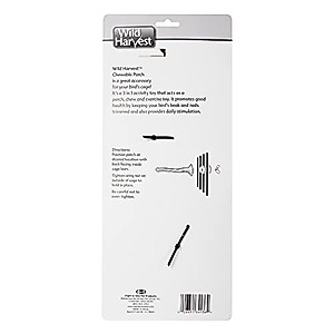 Wild Harvest Chewable Perch, 1.76 Ounce, Activity Toy and Treat for Cockatiels and Parakeets