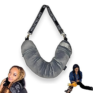The Nab(Neck and Bag) Pillow Stuffable with Clothes - Extra Storge Without The Extra Fees! A Free Travel Carry-On That fits 3+ Days Worth of Items.
