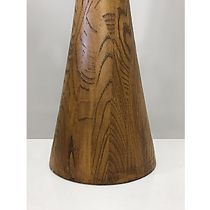 Adesso Home 3201-15 Contemporary Modern One Light Floor Lamp from Espresso Collection in Bronze/Dark Finish, 10.00 inches, Walnut Poplar Wood