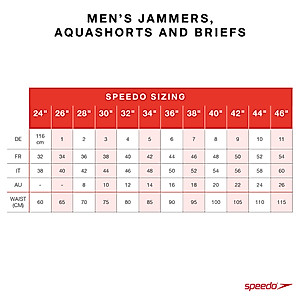 Speedo Men's Classic Aquashort, Blue, 28in