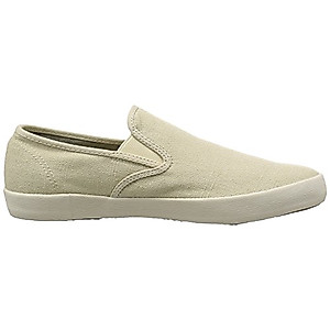SEAVEES Men's Baja Slip On Classic Sneaker, Natural, 10