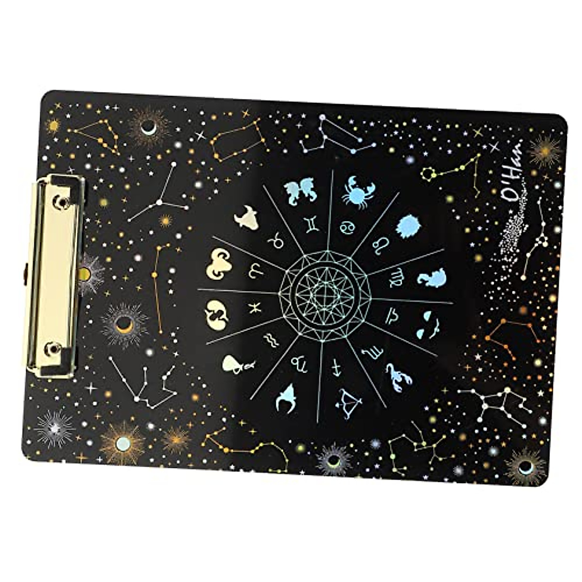 Operitacx 5pcs Size with Clipboard Decorative Letter Writing Fashion for Holder Case Document Exam Clip Office Practical Nurse Plastic Low Nurses Profile Conference Teacher Board