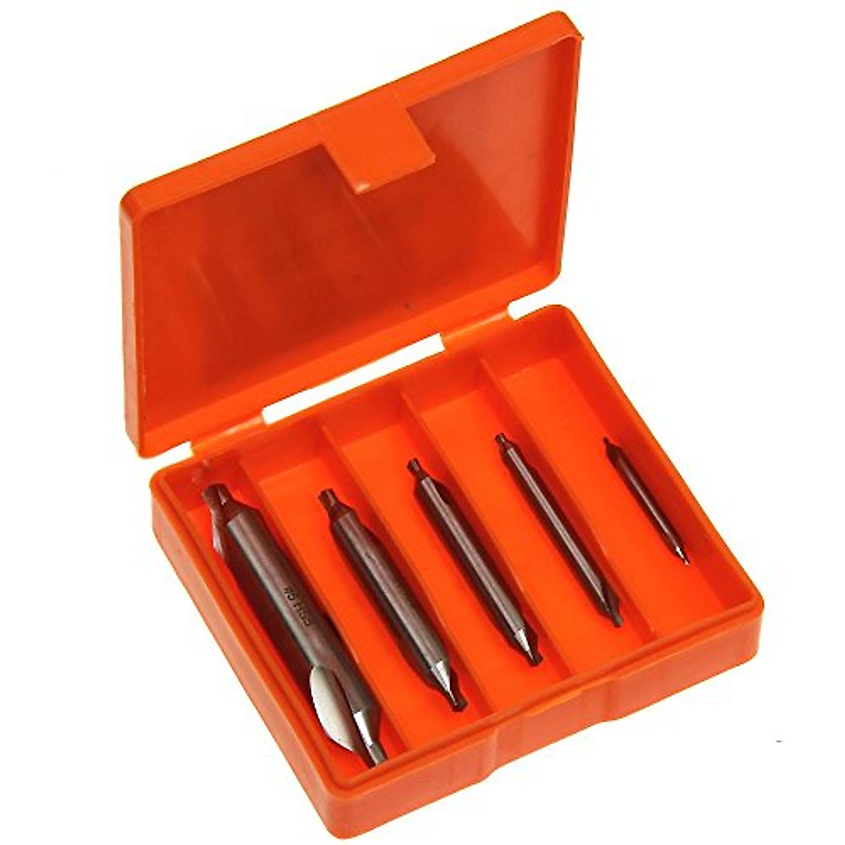 Anytime Tools 5 Center Drill Countersink Lathe Bit Mill Tooling Set