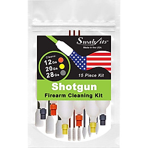 Swab-its® Made in The USA 12ga/20ga/28ga Shotgun Firearm Cleaning Kit: 87-9903