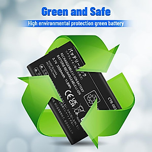 SHENMZ CTR-003 Battery, (2024 New Version) Ultra High Capacity 3200mAh Li-ion Replacement Battery for Nintendo 3DS N3DS / New 2DS /2DS CTR-001 MIN-CTR-001 Gaming Console