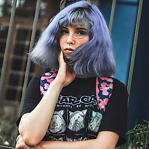 ARCTIC FOX Vegan and Cruelty-Free Semi-Permanent Hair Color Dye (8 Fl Oz, PERIWINKLE)