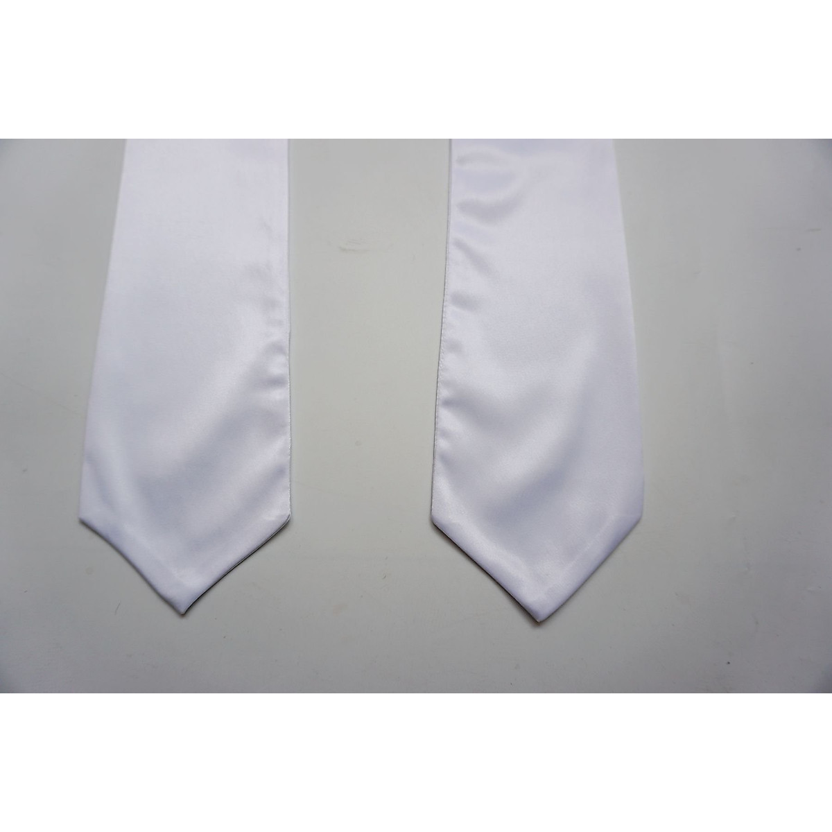 Grad Days Unisex Children Plain Graduation Stole 50'' Long White