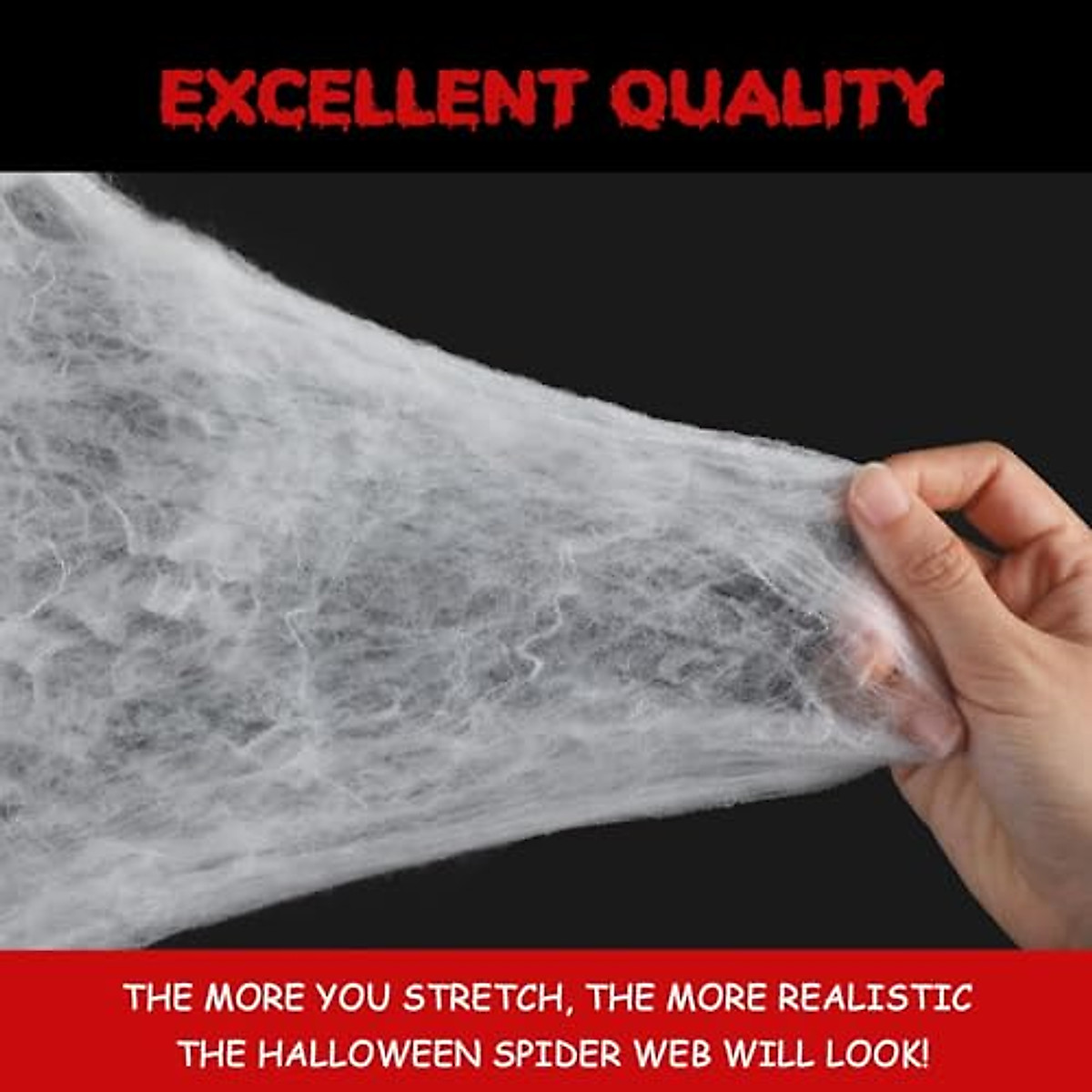 GKGG 900 sqft Halloween Spider Webs Decorations with 30 Extra Fake Spiders, Super Practical Spider Web for Halloween Decor Outdoor and Indoor