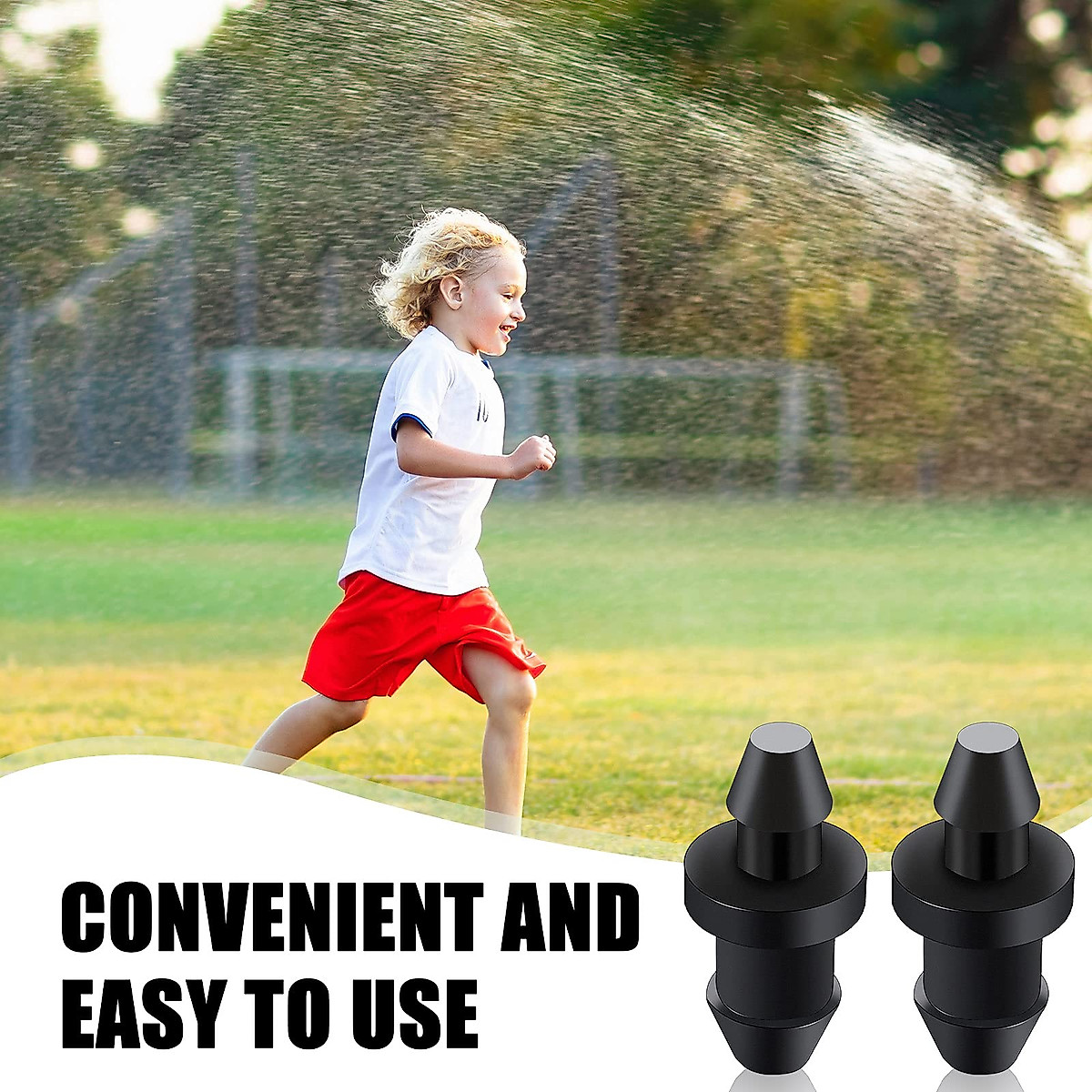 Drip Irrigation Plugs Black Irrigation Plugs 1/4 inch Tube End Closure ...