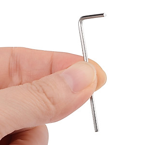 uxcell 1/16" Hex Key Wrench, L Shaped CR-V Repairing Tool 10 Pcs